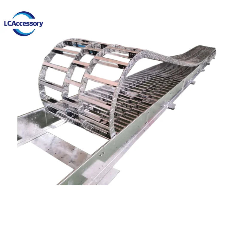 Enclosed Conduit Cable And Hose Carrier For Machine Tools Robots ...