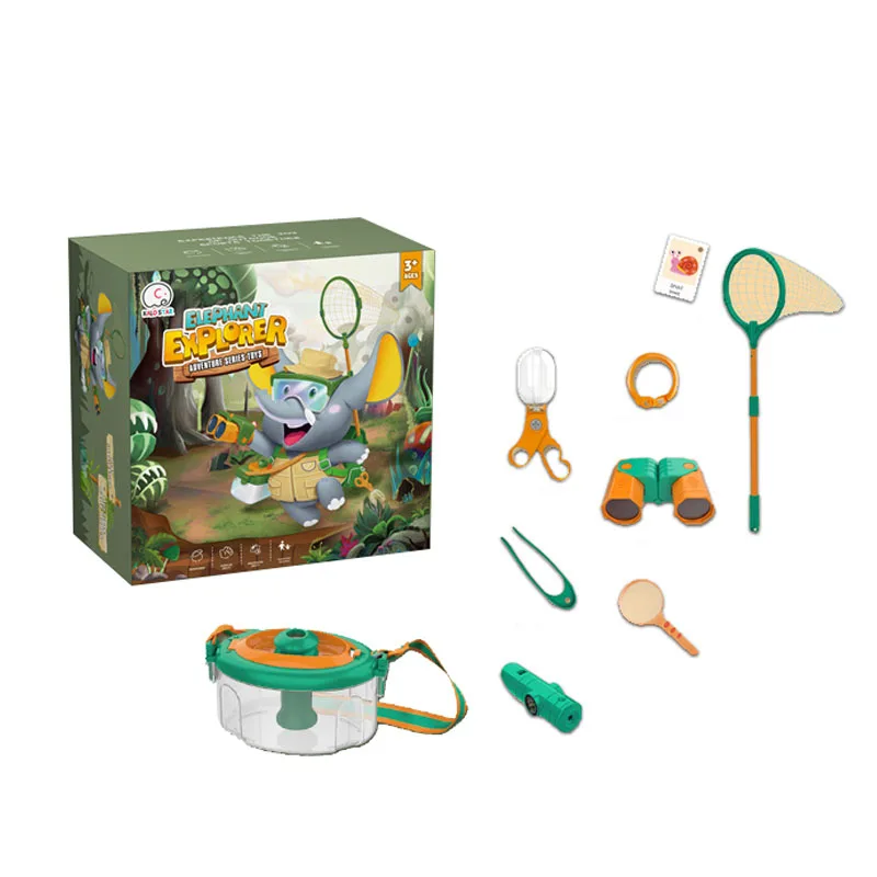 18pcs Outdoor Catching Insect Camping Adventure Games Toy Kid Explorer ...