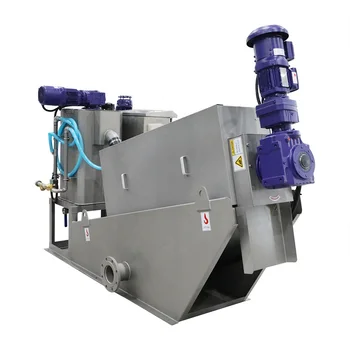 New Automatic Volute Sludge Dewatering Screw Filter Press Dehydrator ...