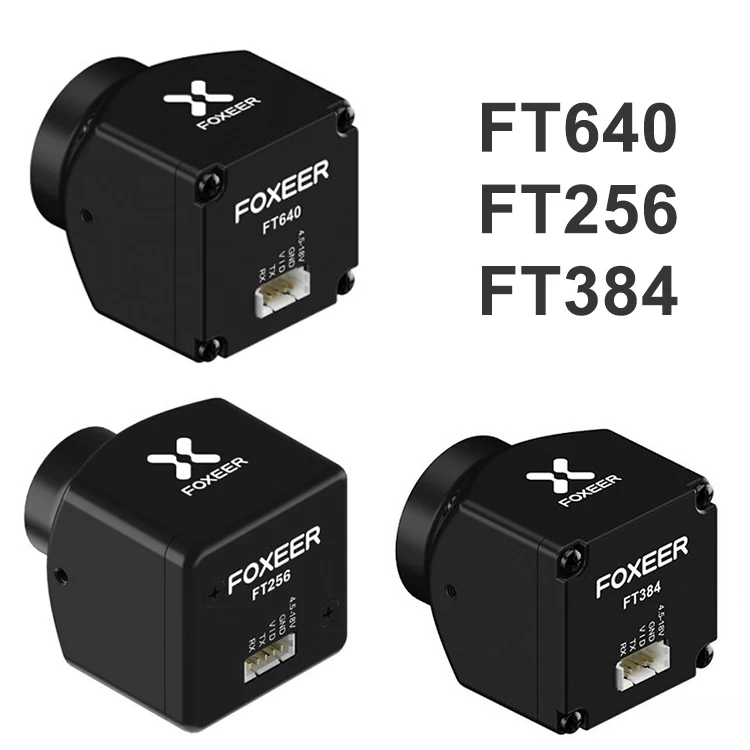 Foxeer Ft384 V2 Thermal Fpv Drone Camera Analog Cvbs Cnc Case 384x288 ...