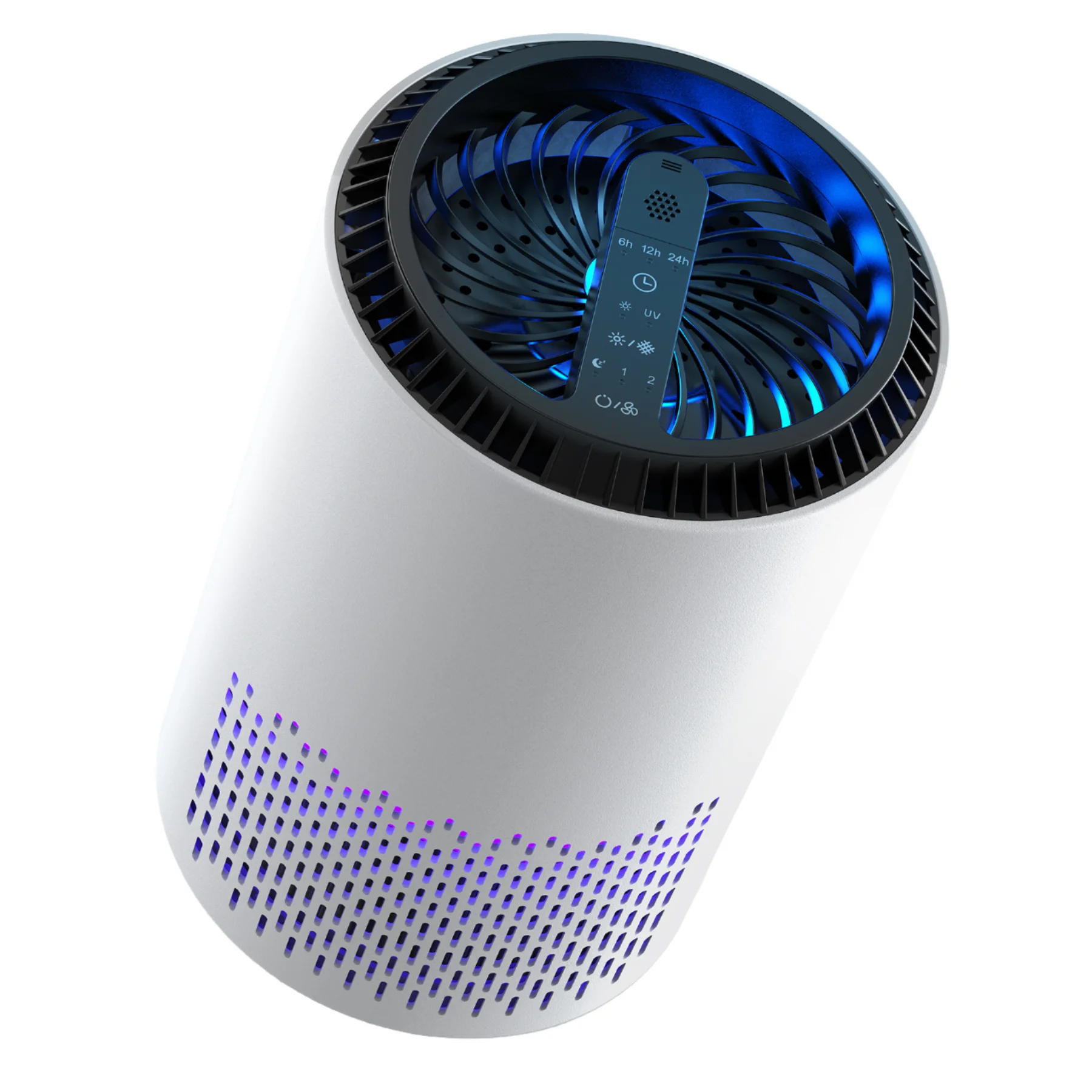 Smart LED Display 10000mah Battery Air Purifier with Aromatherapy