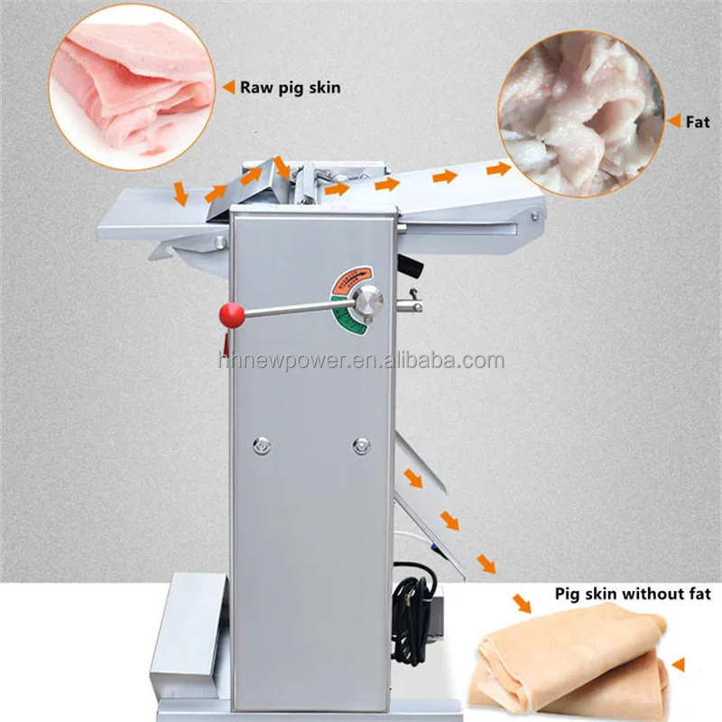 Stainless Steel Pigskin Defatter - Efficient Fat Removal