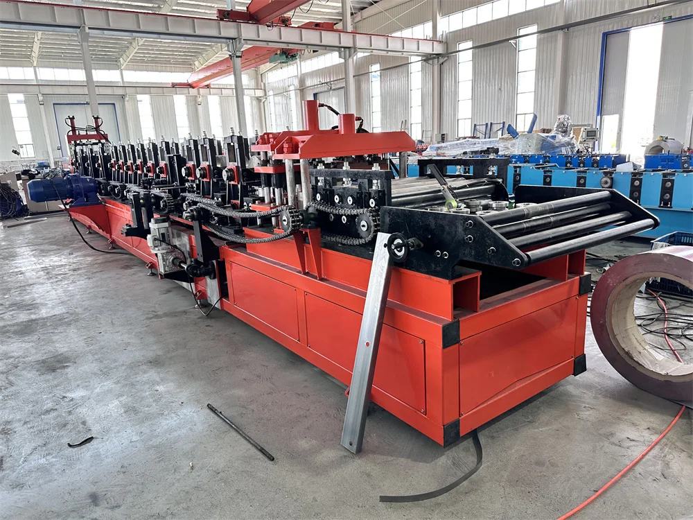 Metal Purlin Making Machinery Automatic Purlin Forming Machine C Z Profiles Roll Forming Machine ...