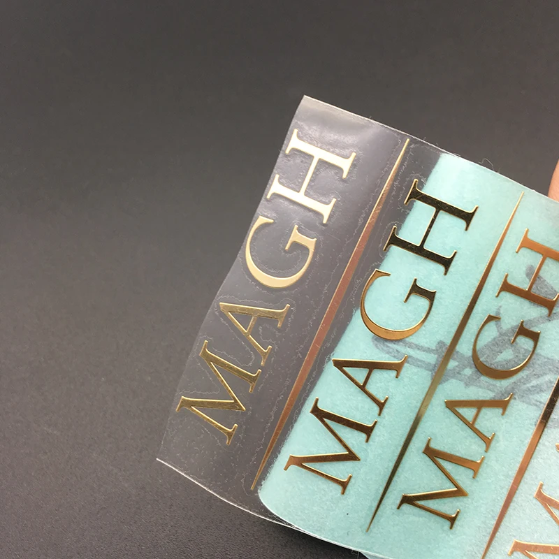 Custom Nickel 3d Embossed Label Decals Waterproof Luxury Gold Metallic ...