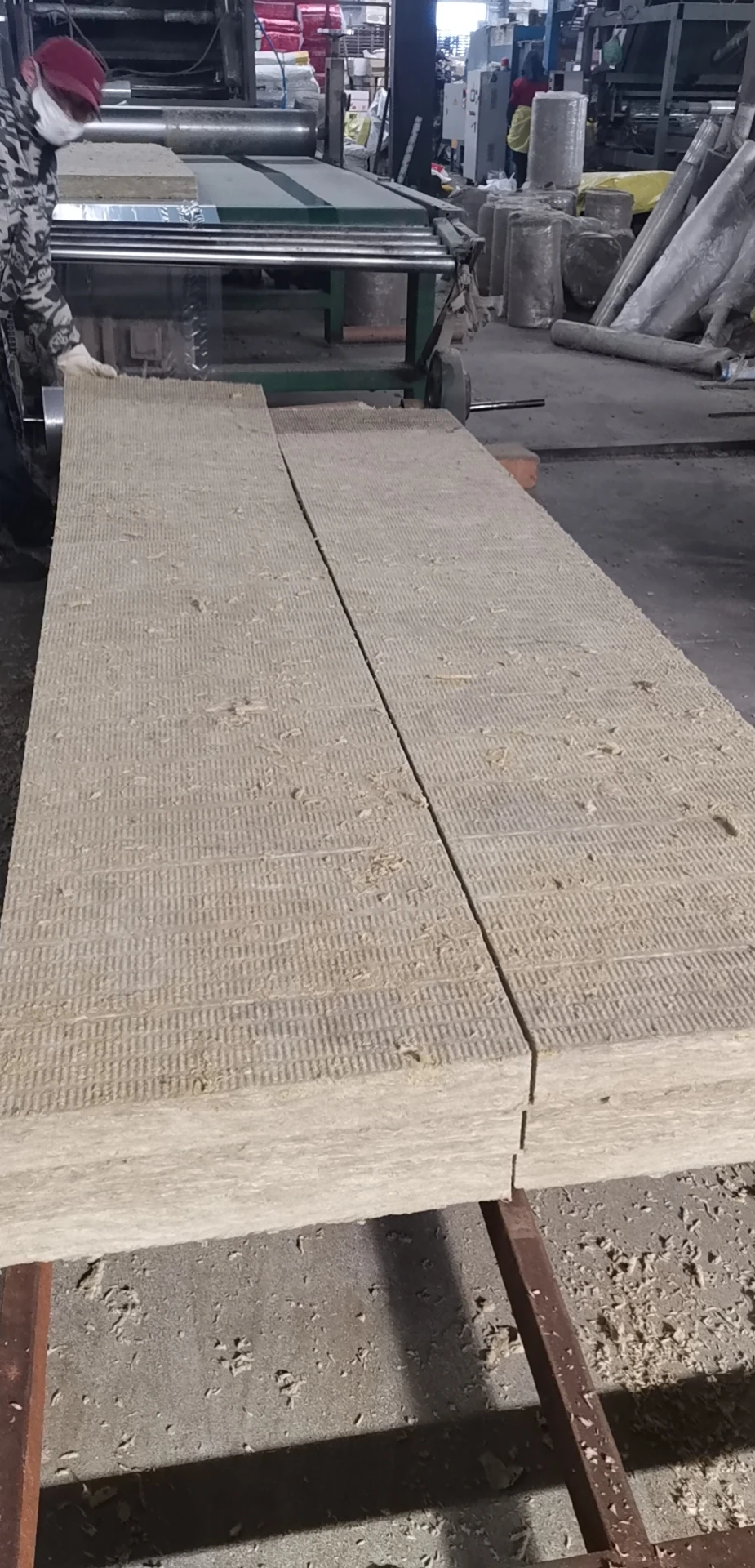 High Density Mineral Wool Insulation Basalt Slab Rock Wool Blanket Felt ...