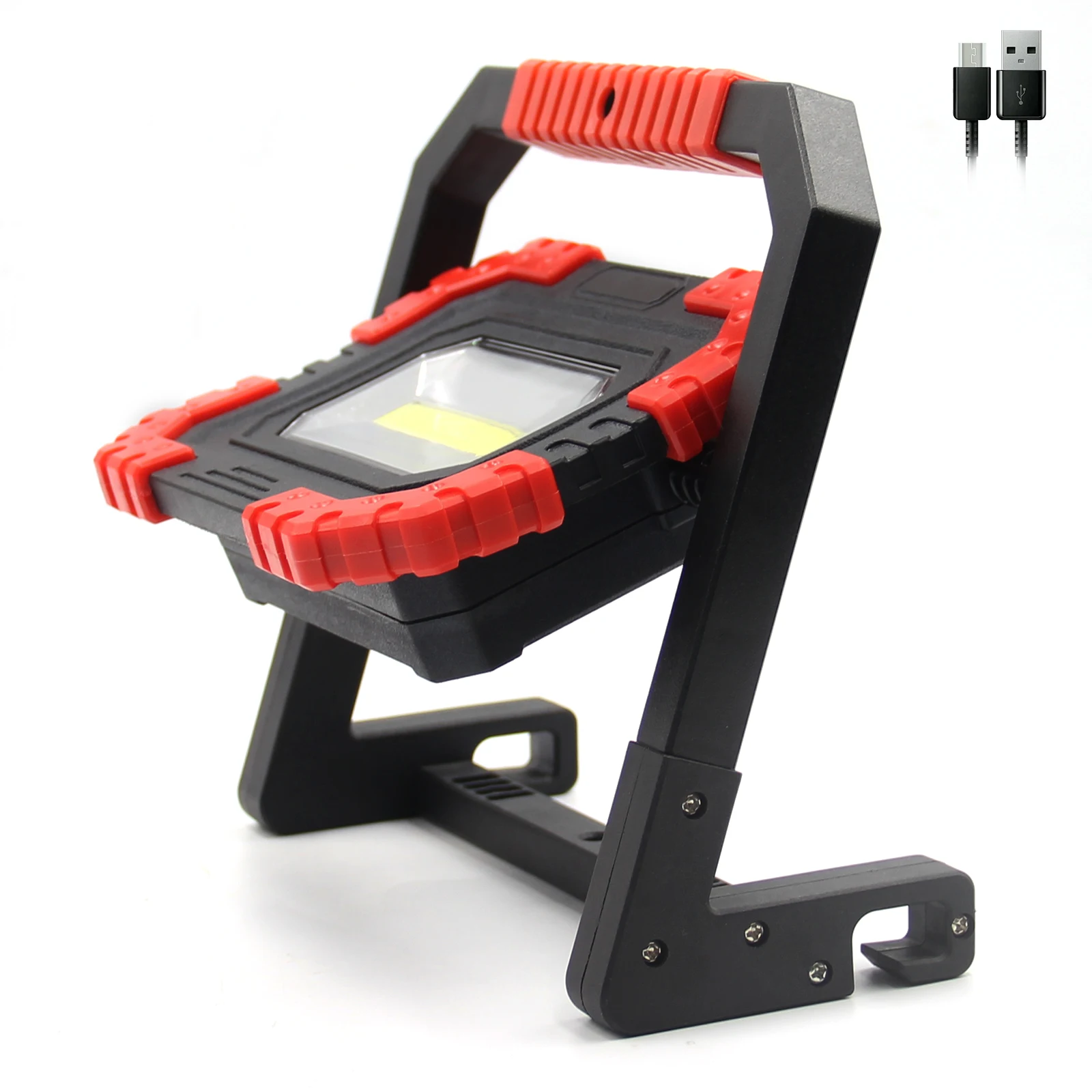 Heavy Duty Rechargeable Work Lights 10W 1100LM 3 Modes Magnet Base IP54 ...