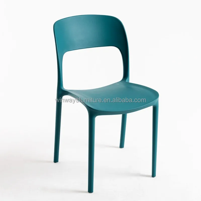 Outdoor Garden Stackable Polypropylene Plastic Chair Stackable Plastic ...