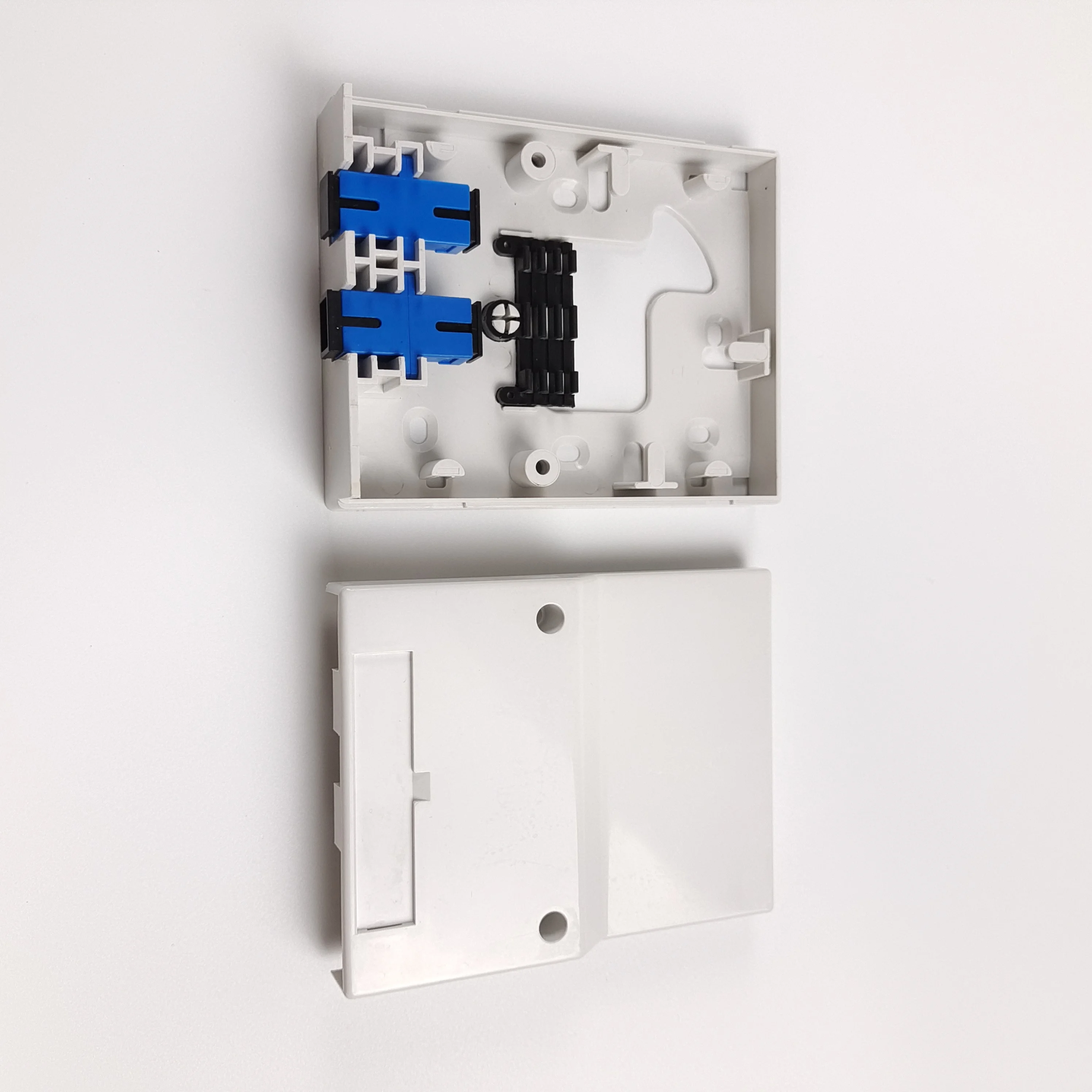 Sc Duplex Box Ftth Faceplate Information Panel Fiber Optic Terminal Box ...