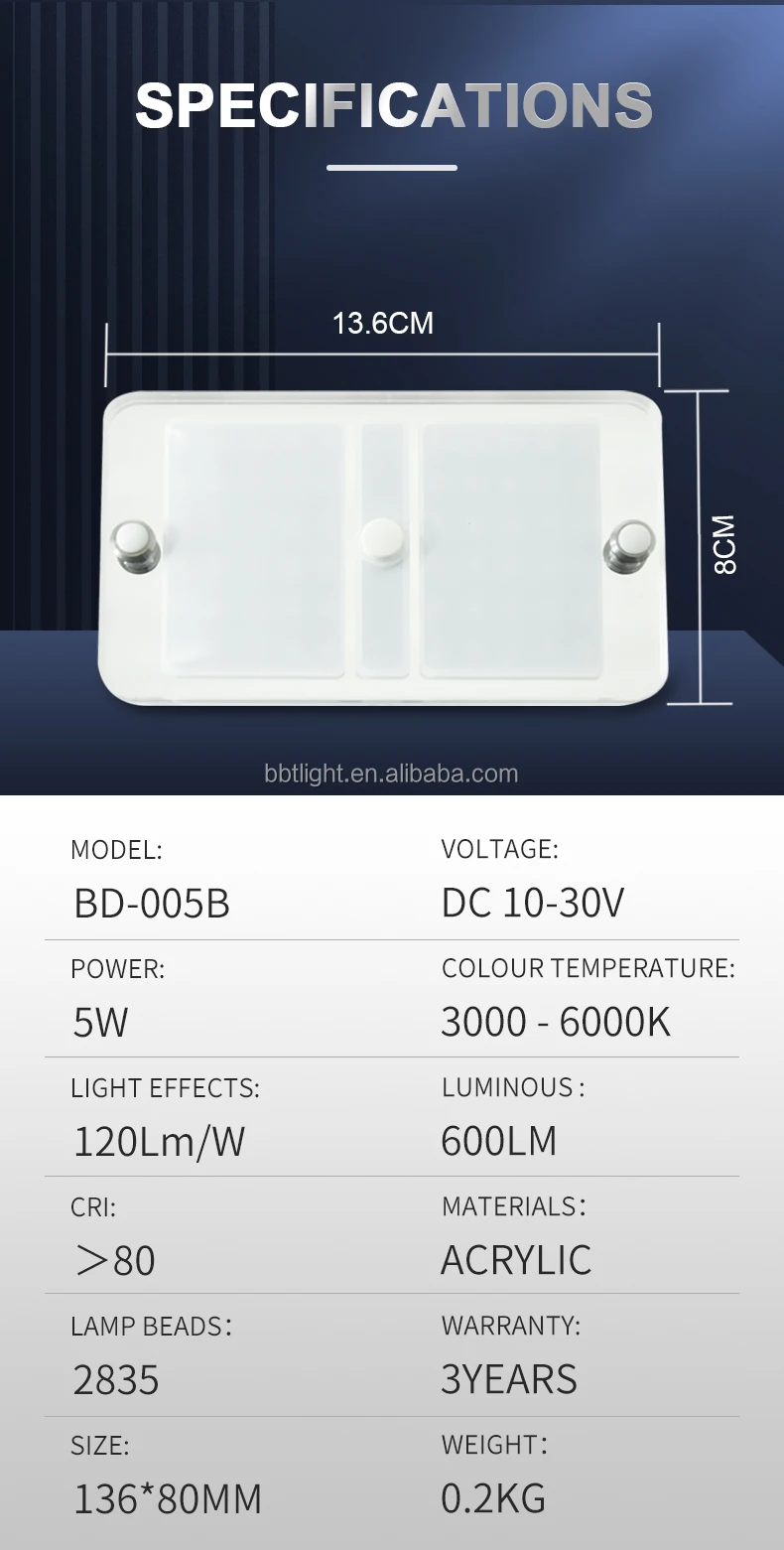 厂家直销5w简易房车照明，保修3年 - Buy 大篷车头灯,Rv Led室内灯,迷你rv灯 Product on Alibaba.com