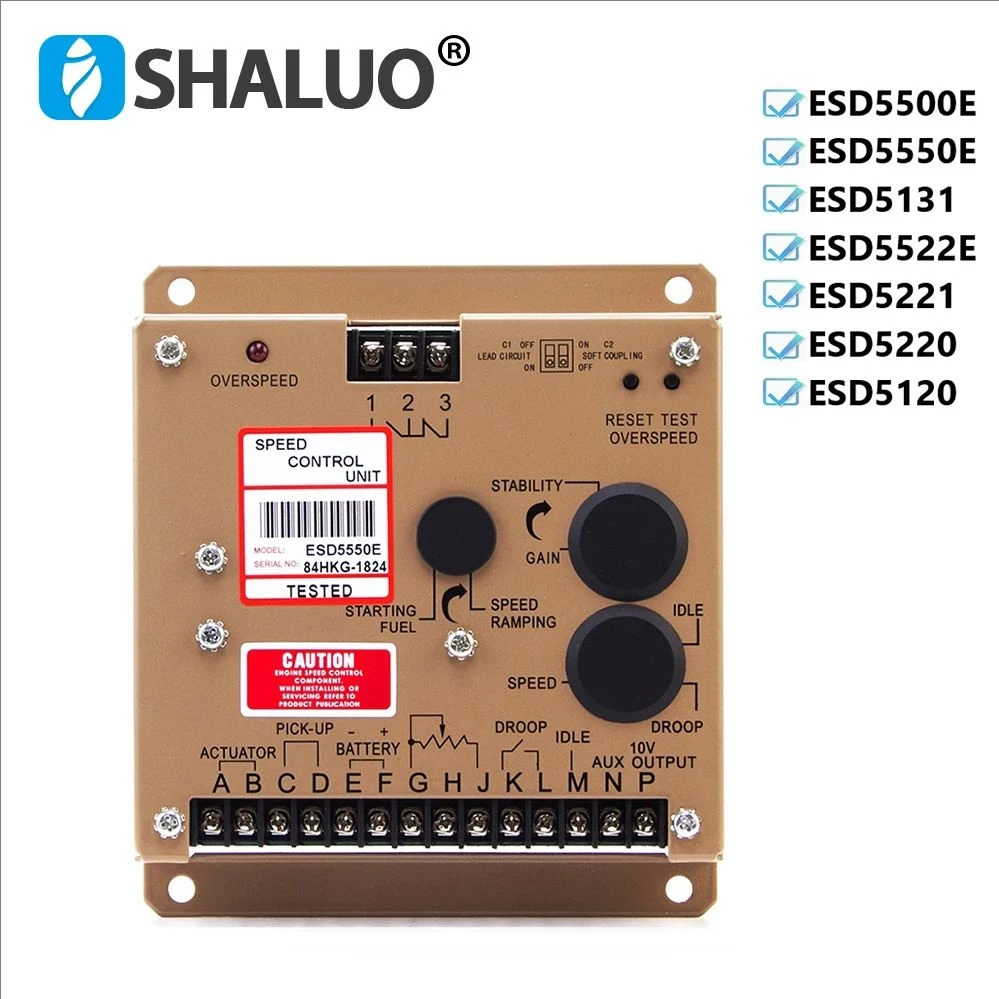 Diesel Engine Speed Control Unit Controller ESD5500E ESD5221 ESD5220 ESD5131 ESD5120 ESD5550E ...