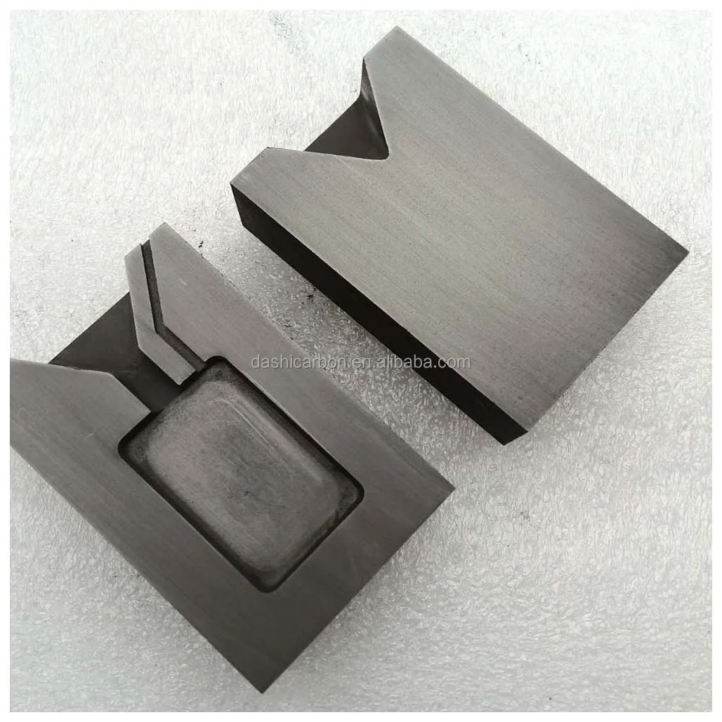 Custom Shaped Graphite Molds for Gold and Precious Metals