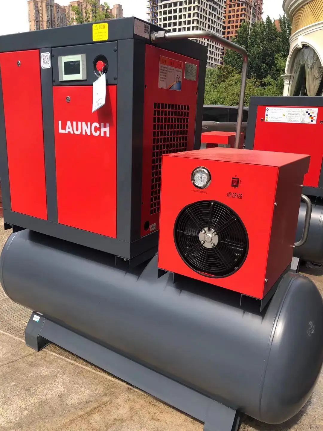 Launch Lac515 Screw Air Compressor - Buy Launch Air Compressor Screw ...