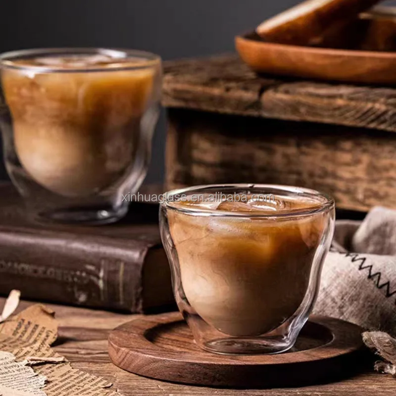 High Borosilicate Glass Home Office Coffee Clear Glass Cold Drink ...