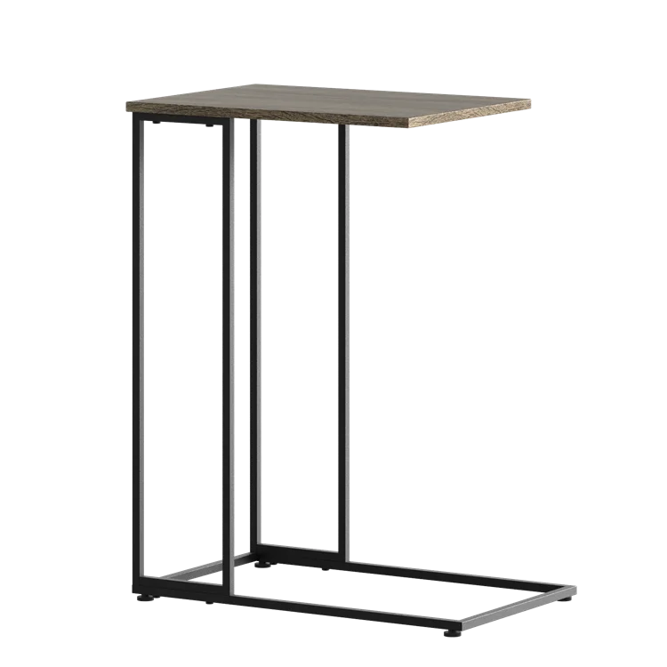 Small Metal Mdf Round Adjustable Side End Tables C Coffee Table For ...