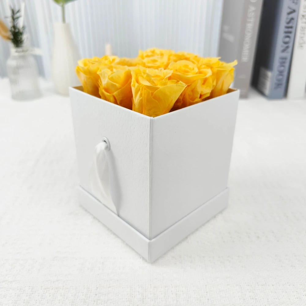 Wholesale Handmade Elegant Mini Size Immortal Fragrant Roses Flower Box ...