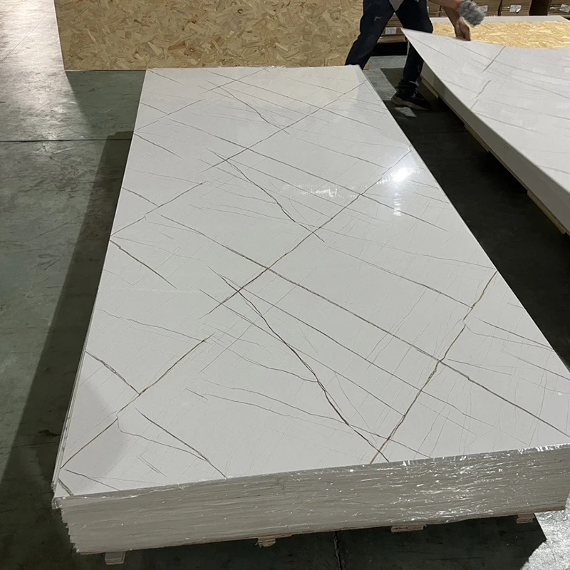 100% Waterproof UV Marble Sheet - Luxury PVC Wall Panel