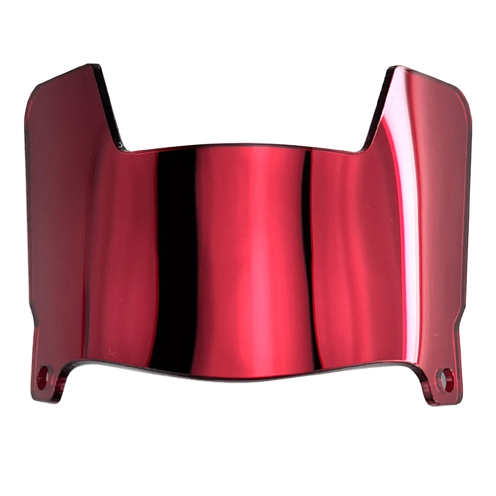 Mini Football Helmet Visor with Clips: Display Helmet Eye Shield