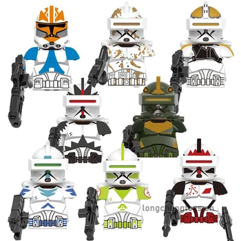 Sw Movie Bricks Model Corps Commander Bly Attack Battalion Trooper ...