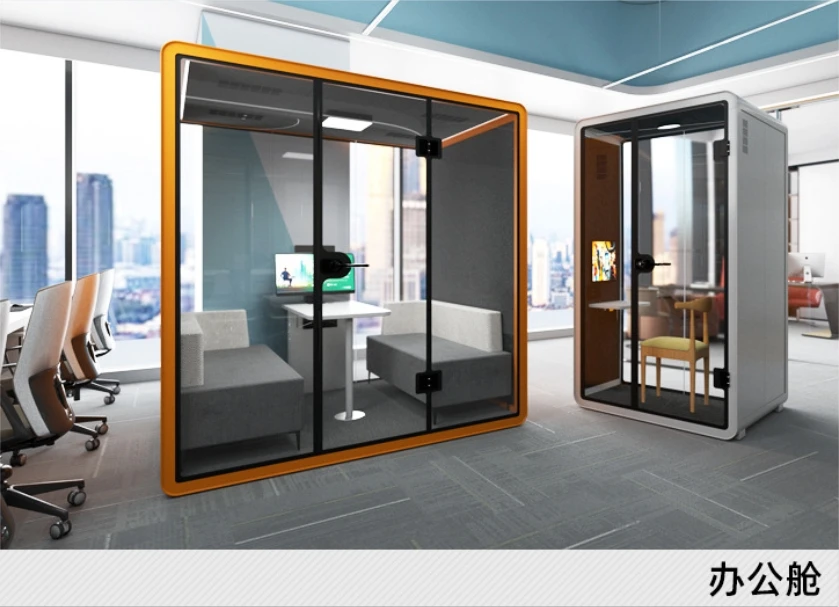 Soundproof Pods - Modern Office Cabins for Privacy & Flexibility