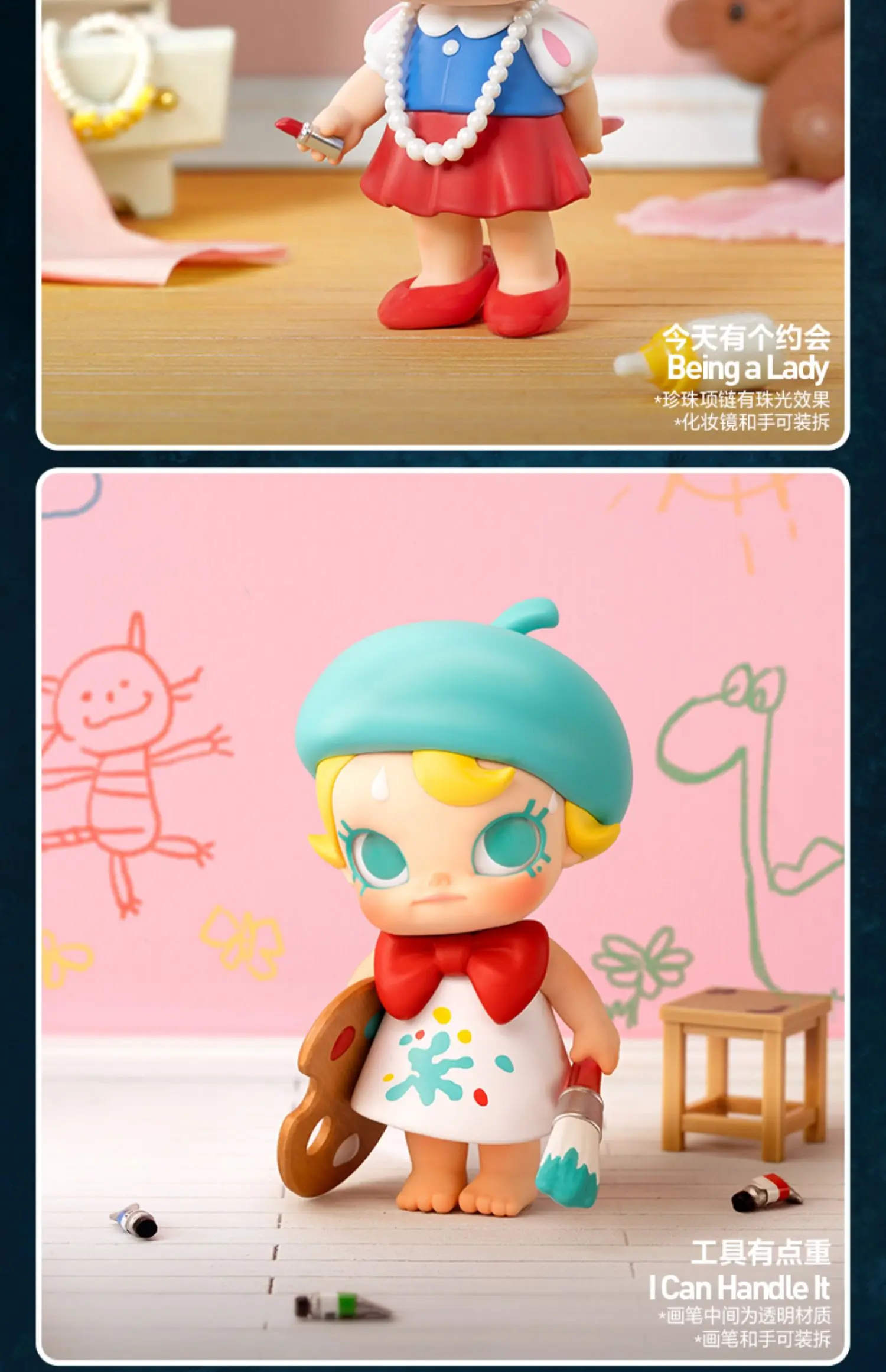 Authentic POP MART Labubu Macaron Labubu Toys the Monster Popmart ...