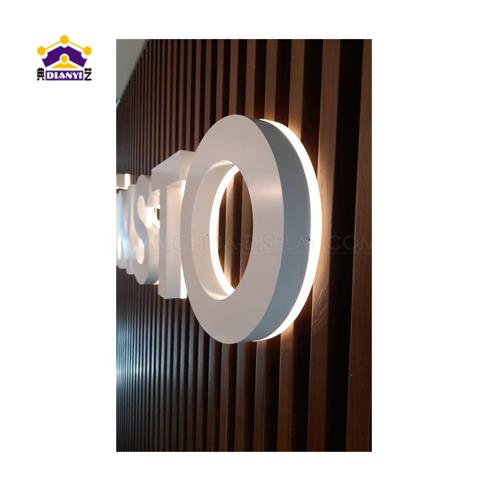 Outdoor Business Letter Backlight Sign Channel Letters Ss Channel ...
