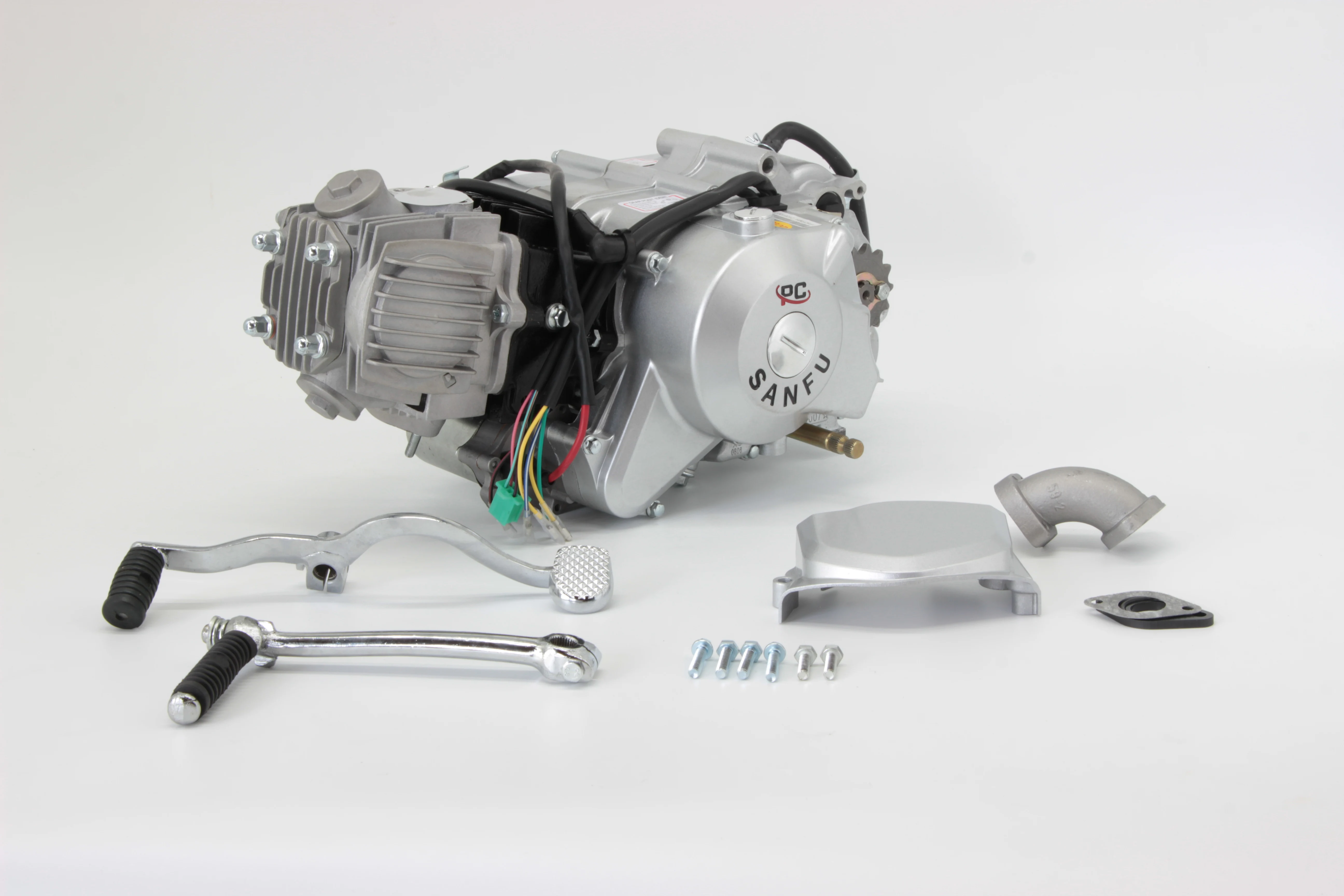 110cc Motorcycle Engine with Electric Start & Air Cooling