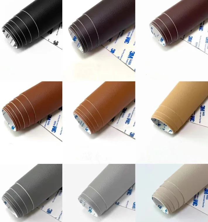 High Quality Custom Leather Upholstery Fabrics Self Adhesive Leather ...