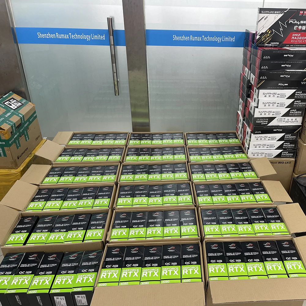 In Stock Used Geforce Rtx 3090 24gb Rtx 3070 3080 8gb Graphics Cards ...
