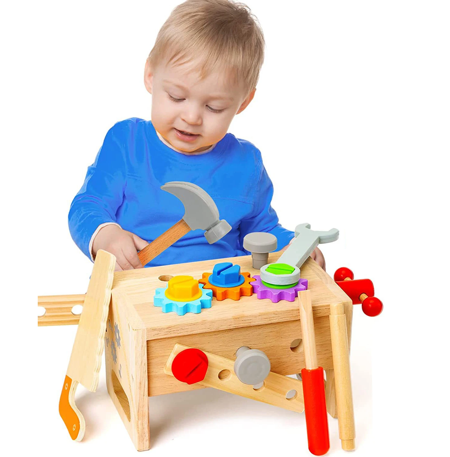 Suitcase Portable Wooden Workbench Construction Stem Carpenter Repair ...