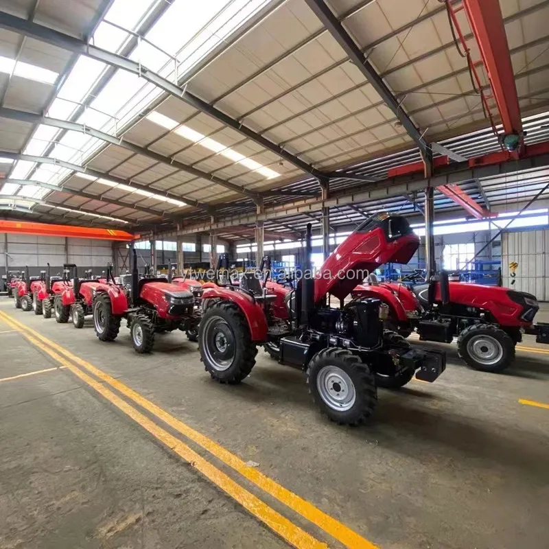 50hp Diesel Small Mini Farm Tractor 4x4 For Agricultural Use With Euro ...