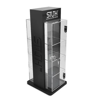 Smoke Shop Display Lockable Cigarette Display Rack Countertop Device ...