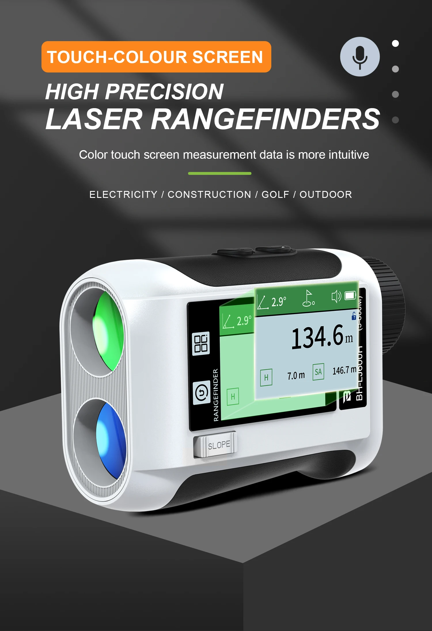 Lucrehulk Hot-selling Mini Laser Rangefinder Golf Range Finder Laser ...