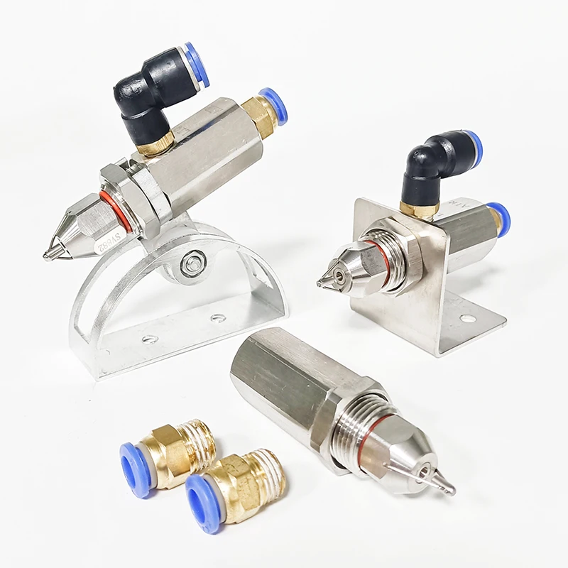 Micro-scale Ultrasonic air Atomizing Misting Dry Fog Nozzle, Ultrasonic ...