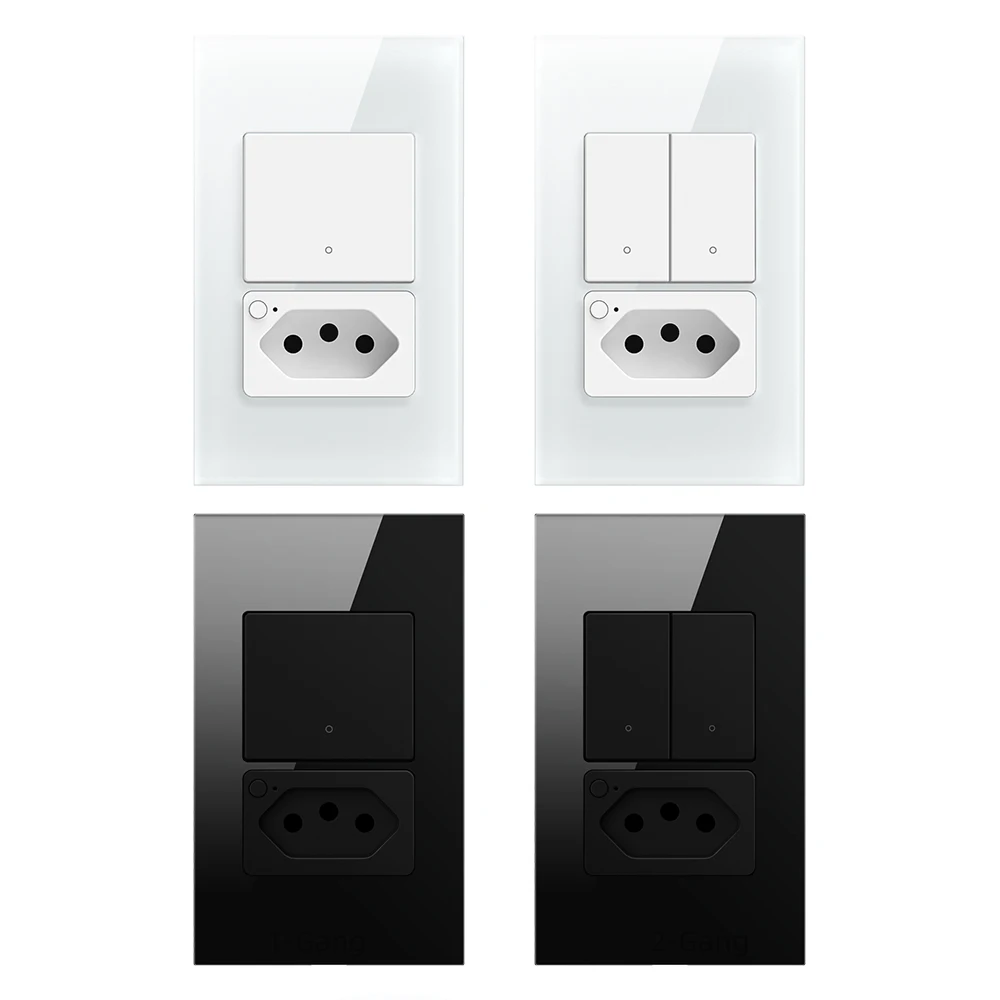 Avatto Tuya 1 2 Gang Wifi Smart Home Wireless Light Wall Switches ...