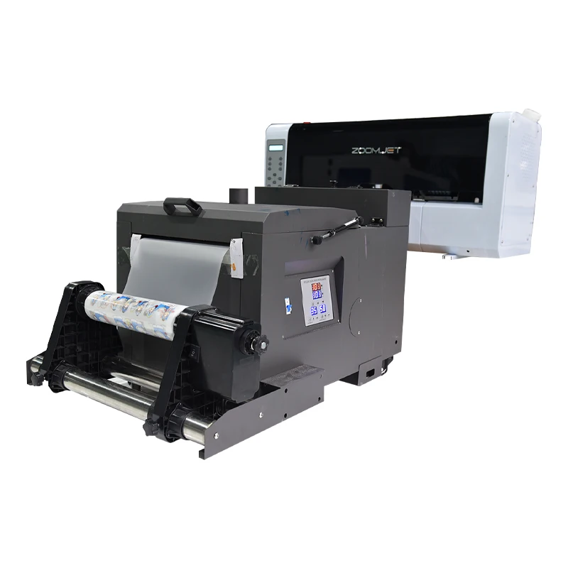 Zoomjet Dtf Printer Shake Powder All in One Dual Head I3200