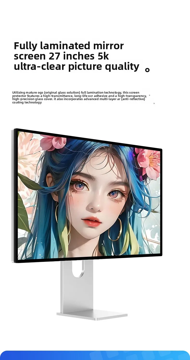 KUYCON G27P 27 Inch 5K LED Gaming Monitor | 75Hz, Anti-Blue Light ...
