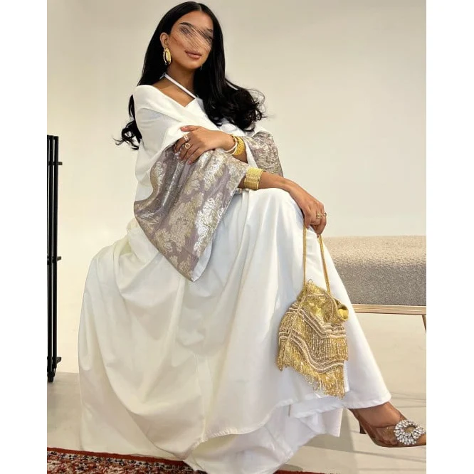 Alibaba.com: Muslim Arab Gulf Kuwait Two Piece Sets Cotton Dress with ...