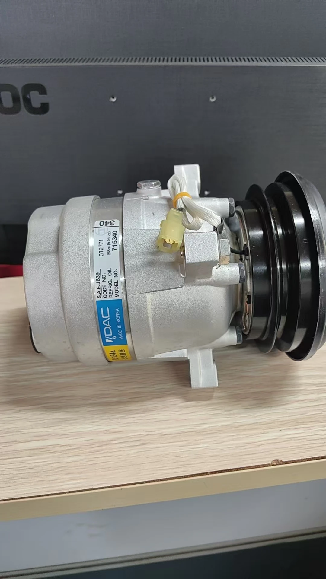 Hyundai New Air Conditioning Compressor for Excavators