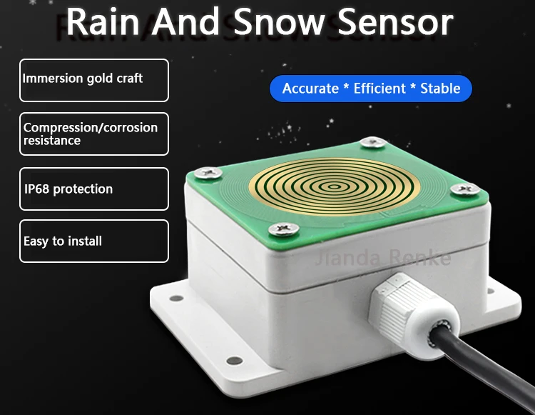 Renke RS-YUX-*-EX Rainfall Meter - Snow and Rain Sensor