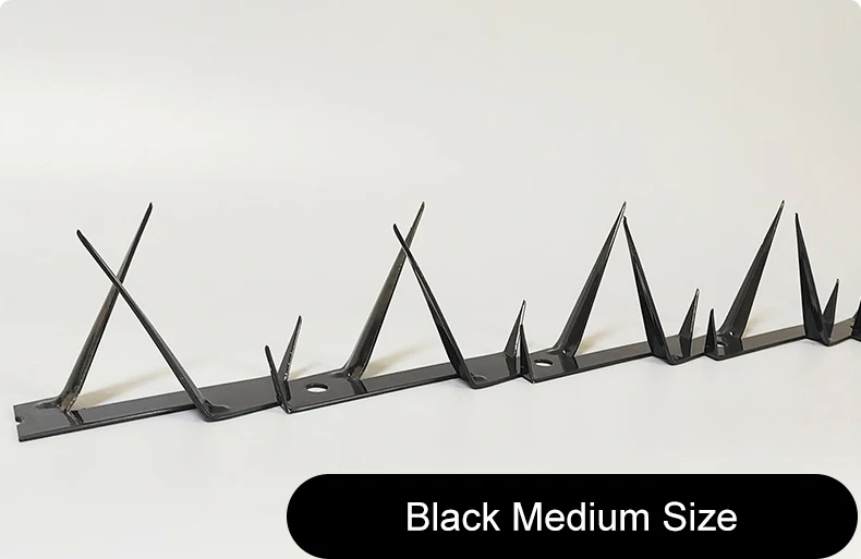 Galvanized Security Wall razor Spikes Anti-climb Spike Wall Security ...