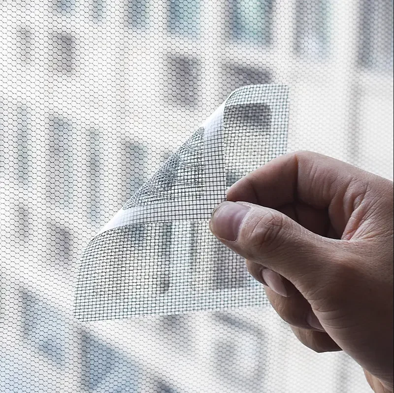 Thin Heavy Duty Single-Stop Adhesive Double Sided Fiber Glass Mesh ...