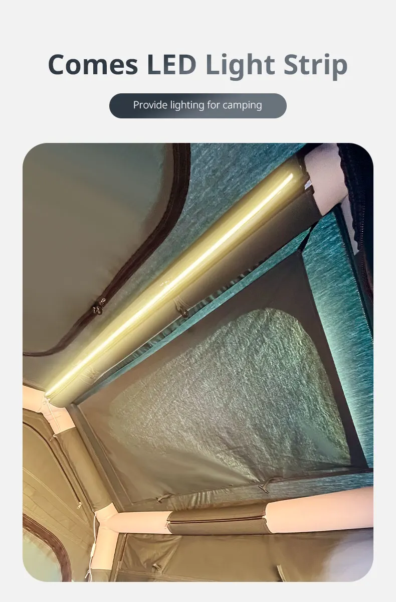 OEM Logo Inflatable Roof Top Tent - Waterproof & Spacious