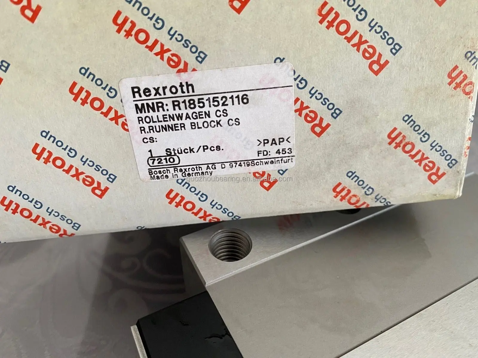 Rexroth Linear Rail Guide R185153210 - Precision & Durability