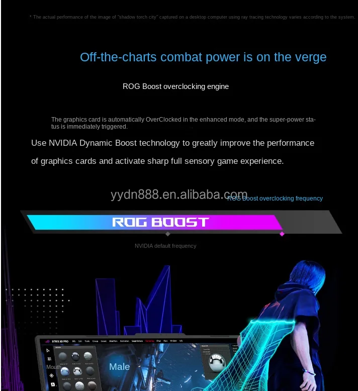 Rog Strix Scar 7plus E-sport Gaming Laptop I9-13980hx Rtx4080 2.5k 240hz 18inch Computer ...