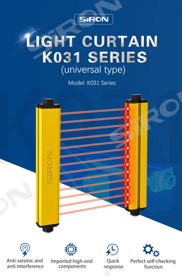 Siron K031 Area Secure Sensors - Industrial Safety Light Curtains