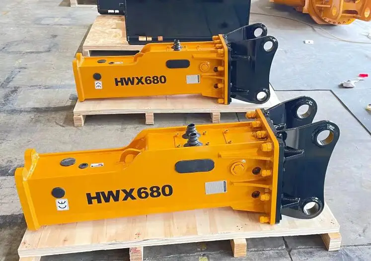 3CX Loader Backhoe Hydraulic Hammer Rock Breaker with 45 Mm Pins
