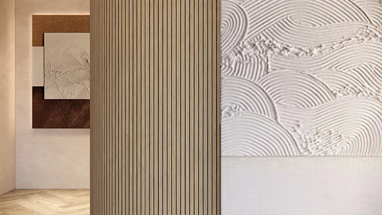 Acoustic Fluted MDF Wall Panels with PET Felt - Modern & Stylish