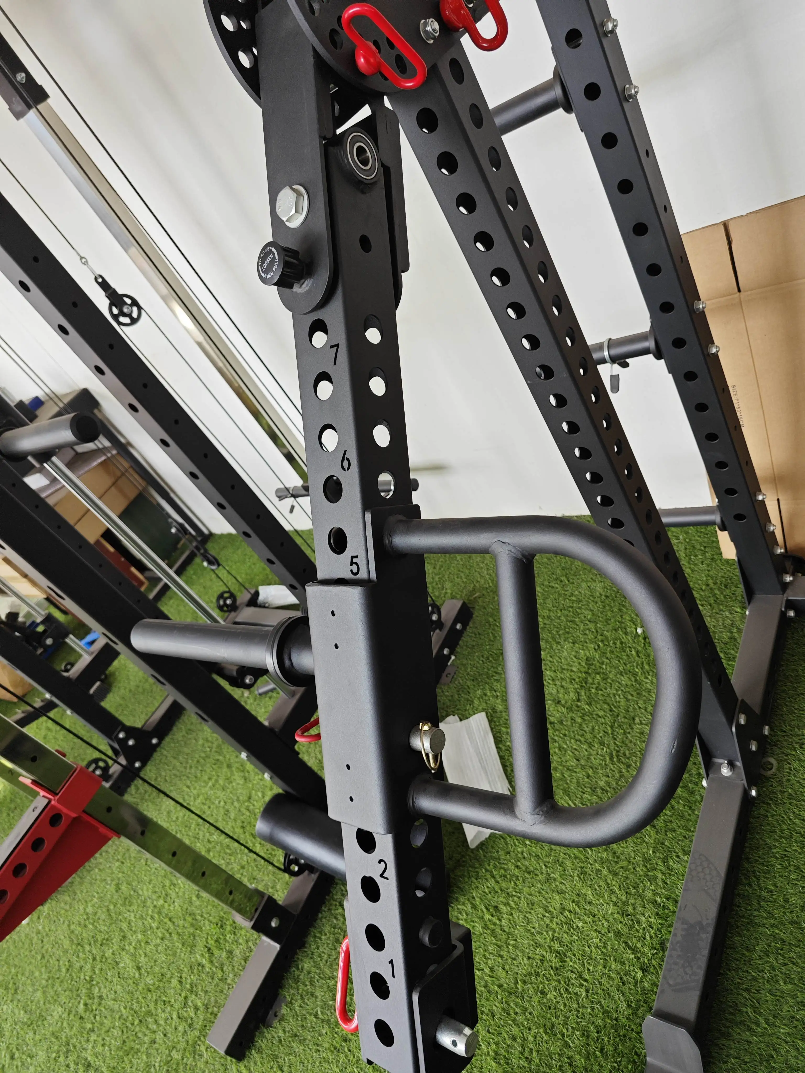 Fitness Rack & Rig Attachments - Free Motions Swing Jammer Arms in Pairs