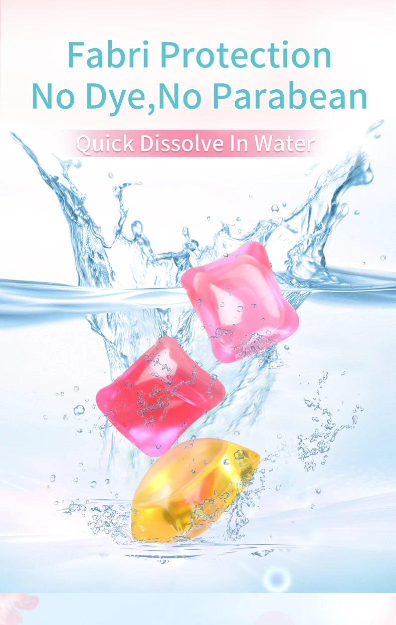 Eco Friendly Wash Soap Capsule - Sustainable Laundry Detergent