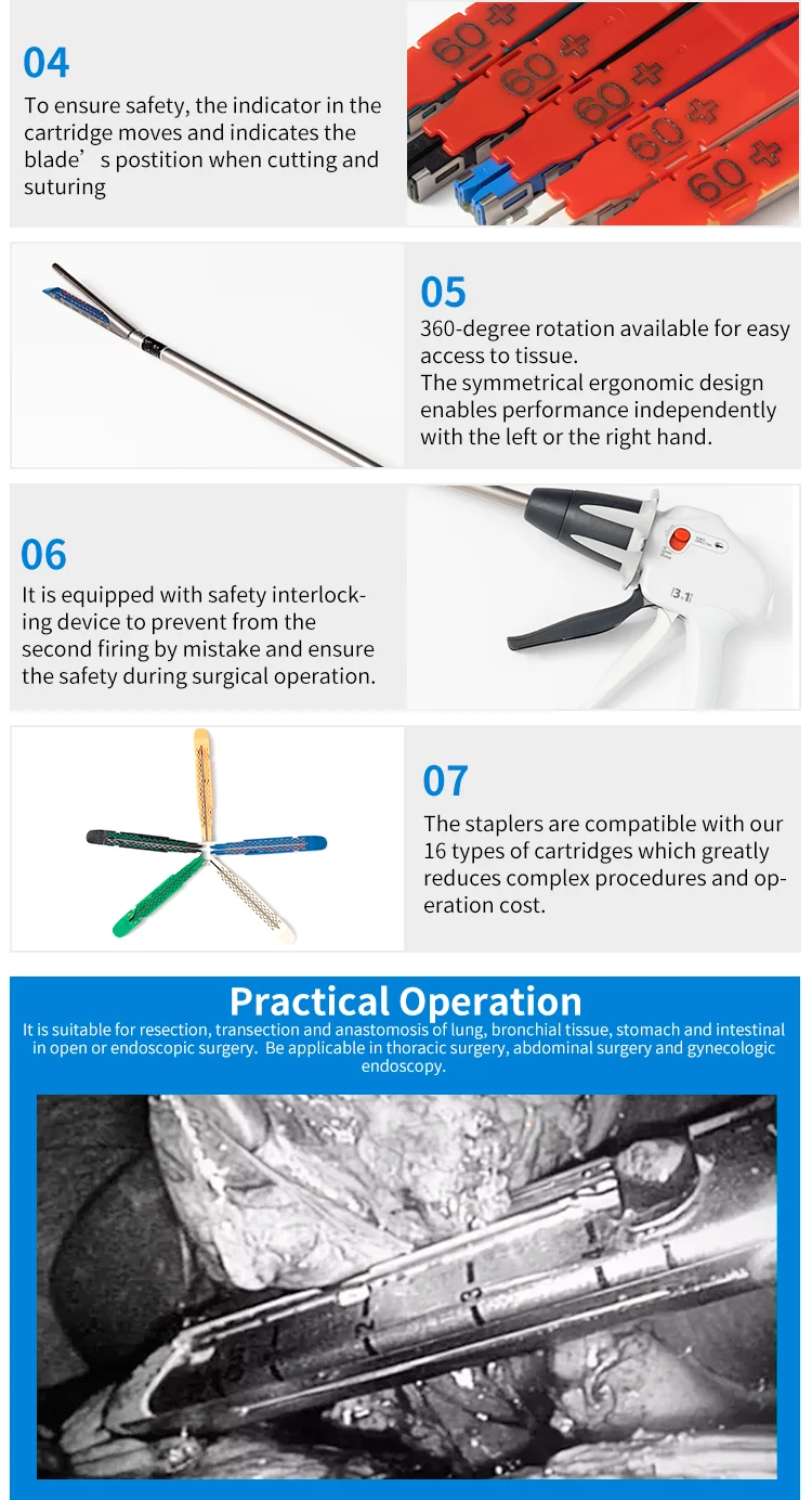 3R Medical Disposable Endoscopic Linear Cutter Stapler